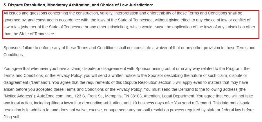 Legal Policies for Retail Stores - Free Privacy Policy