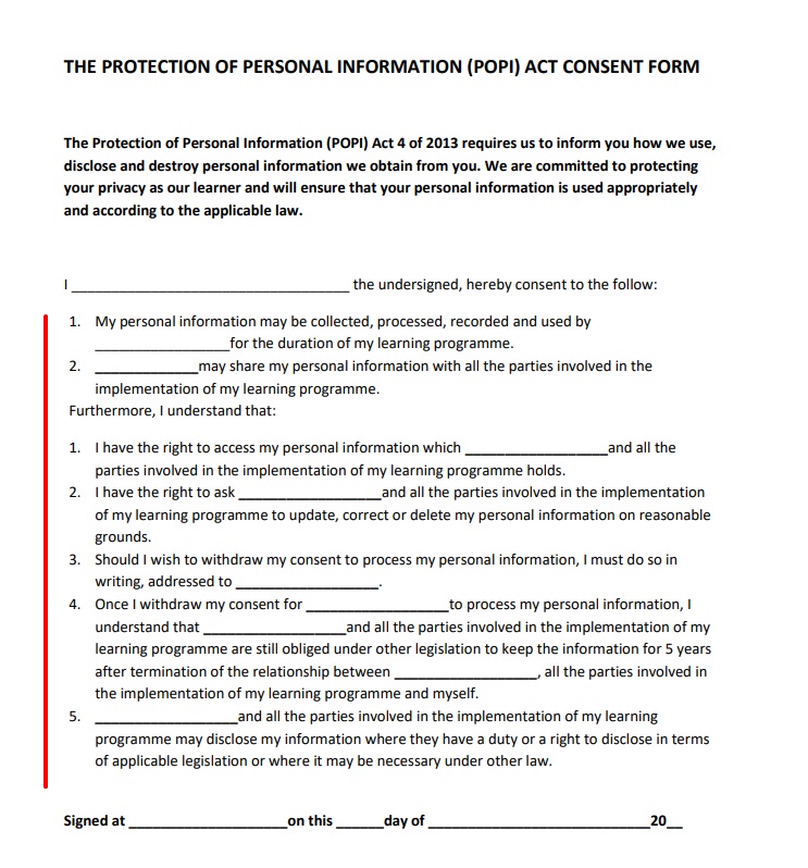 Personal vs Sensitive Personal Information - Free Privacy Policy
