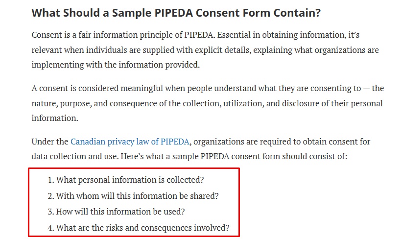 Personal vs Sensitive Personal Information - Free Privacy Policy