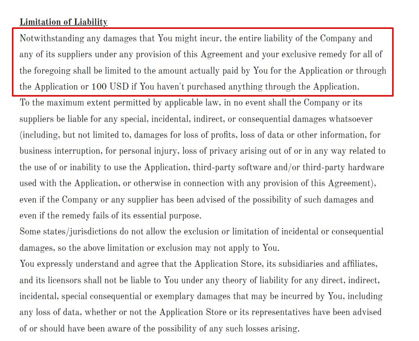 Mobile App EULA Template - Free Privacy Policy