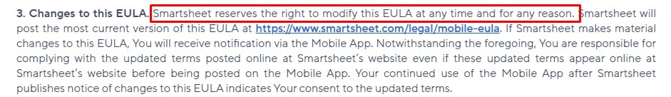 Mobile App EULA Template - Free Privacy Policy