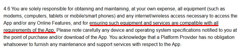 Mobile App EULA Template - Free Privacy Policy