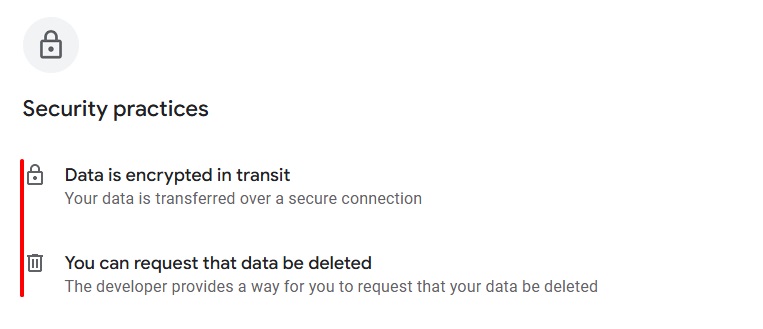 Google Play's Data Safety Section - Free Privacy Policy