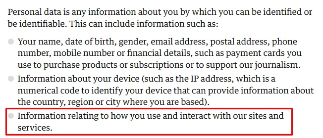 GDPR When There's No Data Collection - Free Privacy Policy